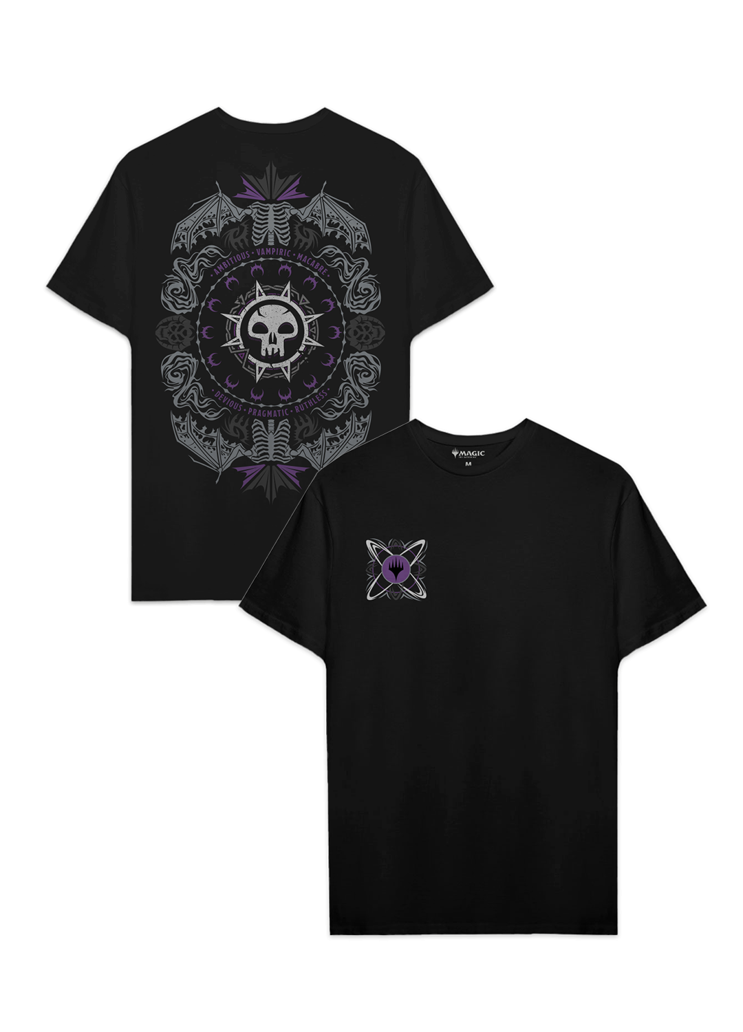 Playera Magic the Gathering Land Swamp Black – Fan Army Wholesale